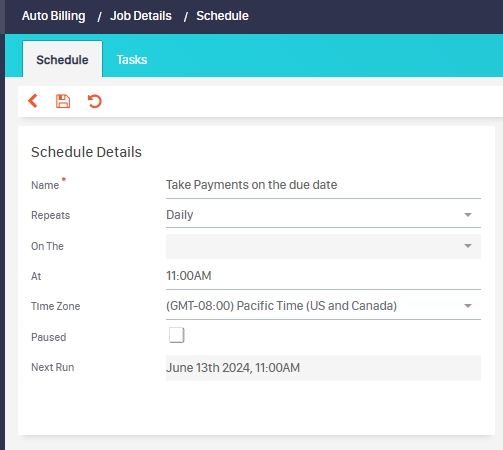 How to Configure Auto-Billing - Taking Payments – Datagate - Help Centre