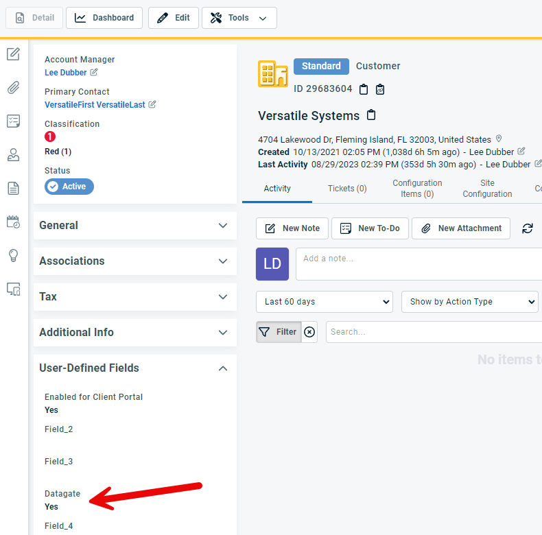 How the Autotask Customer Sync Works in Datagate – Datagate - Help Centre