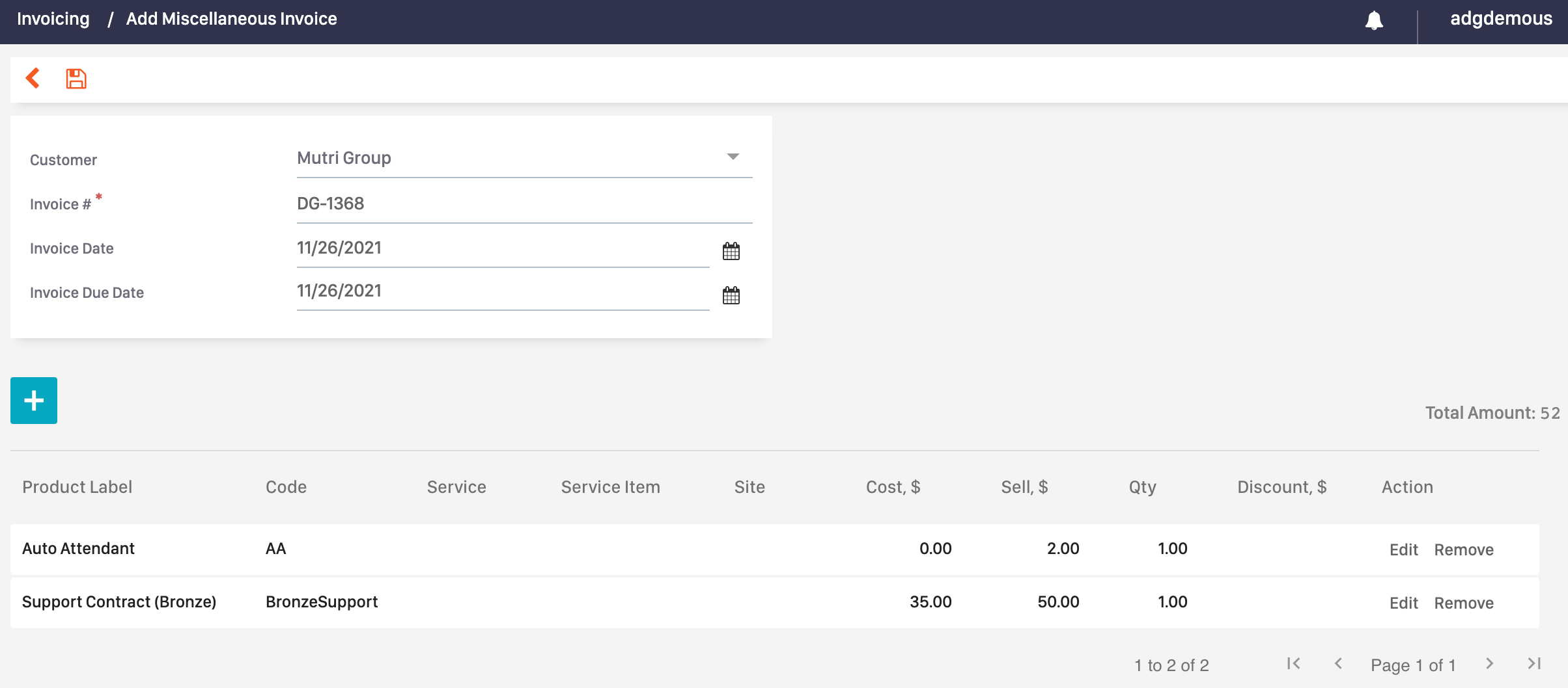 v2.59.0 - Release Notes: New Miscellaneous Invoices and Integration ...