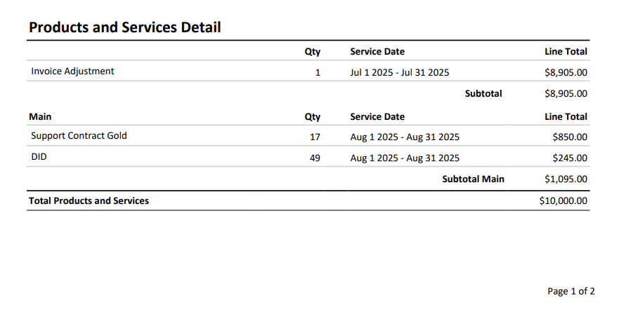 How to specify Minimum Invoice Charges – Datagate - Help Centre